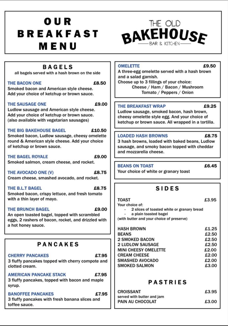 Restaurant - the old bakehouse ludlow